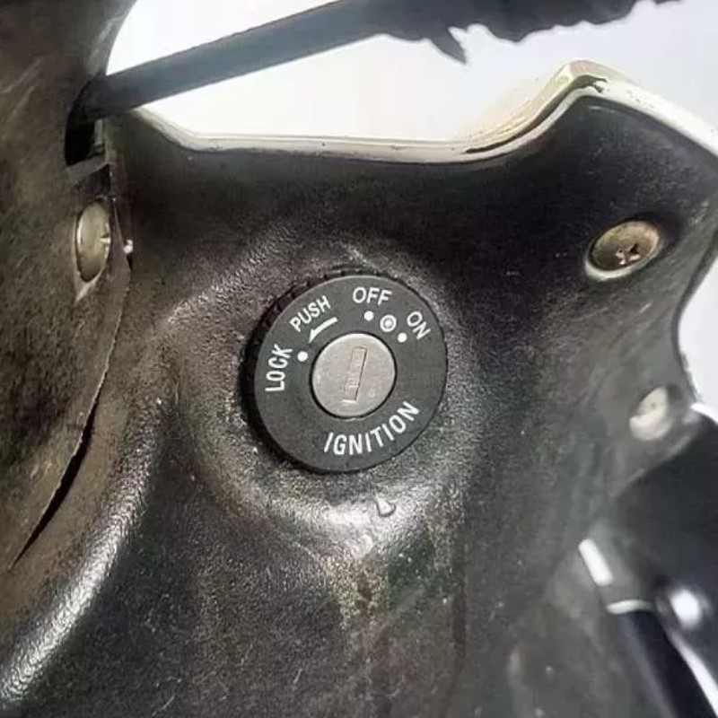 Suzuki Smash 110 / Smash115 Anti-Theft Ignition Set with Seat Lock ...