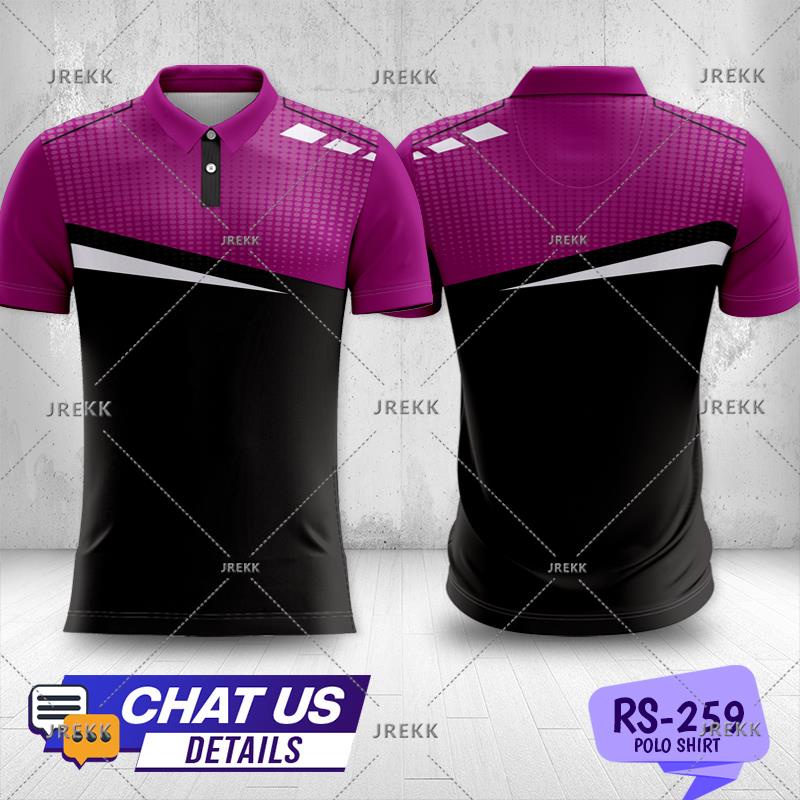 Personalized FULL SUBLIMATION Black & Violet Design/Color Company ...