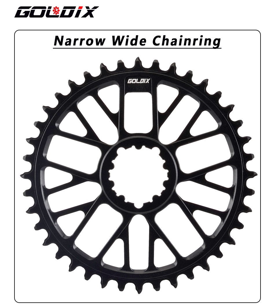 GOLDIX Ultralight GXP sram Directly Install Chainring Narrow Wide Teeth ...