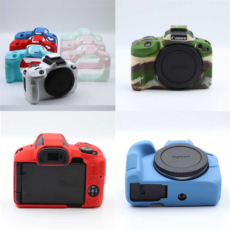 Soft Silicone Rubber Armor Camera Body Case Para sa Canon EOS R50 ...