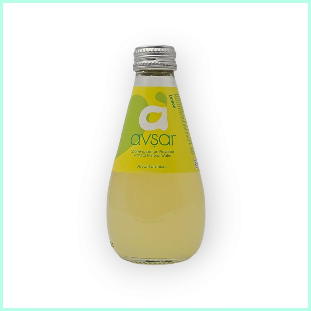 Turkey) Avsar Sparkling Lemon Flavored Natural Mineral Water. 200 ml ...