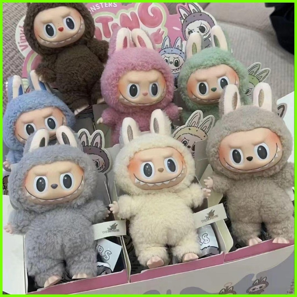 ☪ ⭐ LABUBU THE MONSTERS Macaron Vinyl Face Series POPMART Doll Cute ...