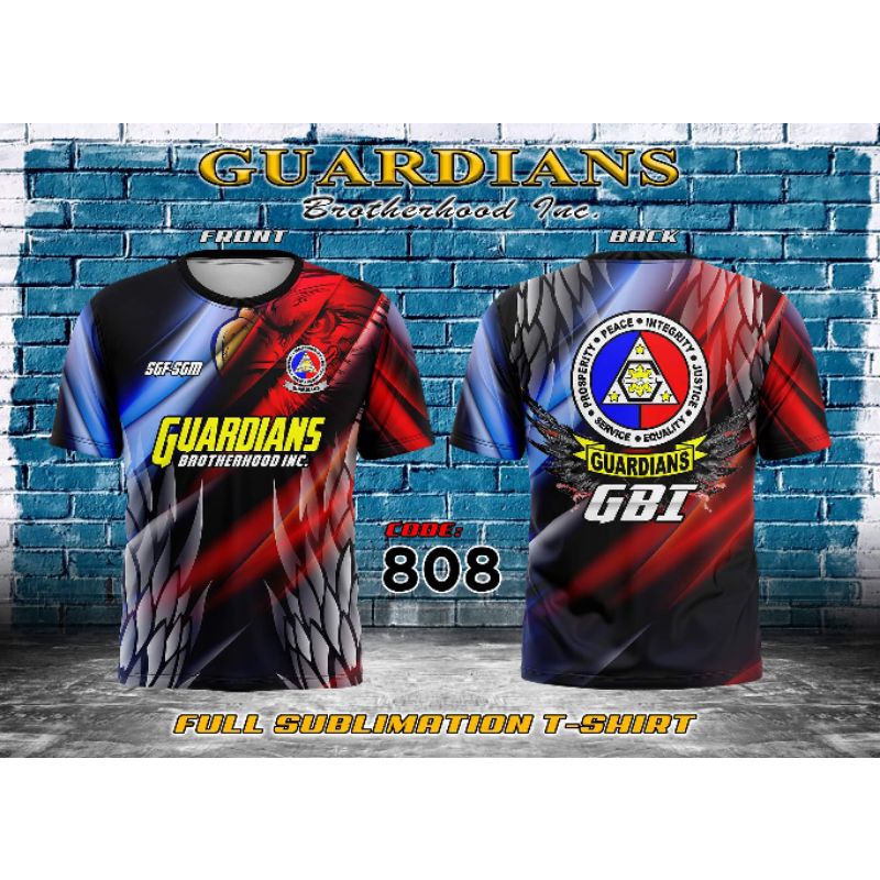 GUARDIANS tshirt full sublimation | Shopee Philippines