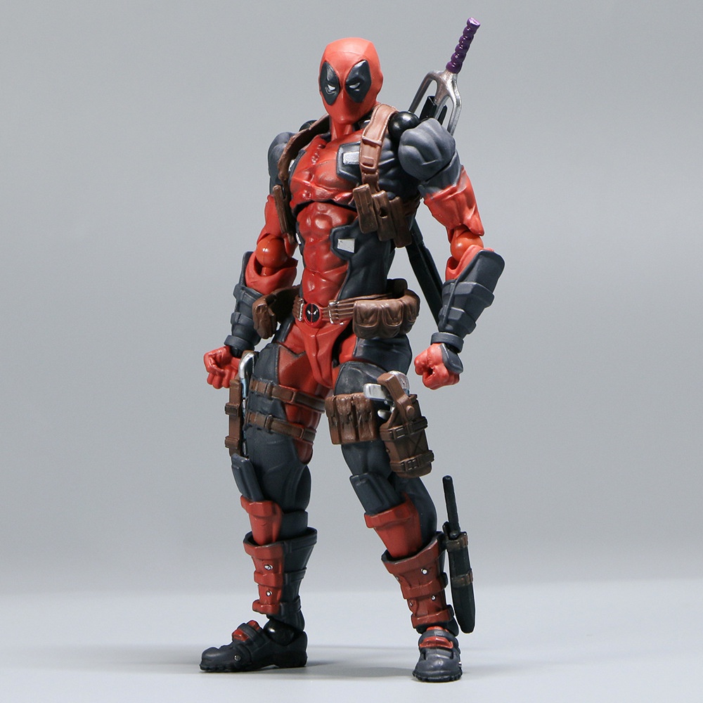 Revoltech Yamaguchi Deadpool Marvel Action Figure Marvel legends Joint ...