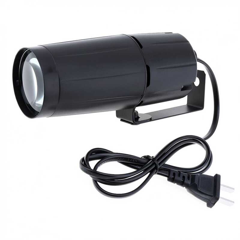 Cool LED Red Spotlight Super Bright Lamp Mirror Balls Stage Lighting ...