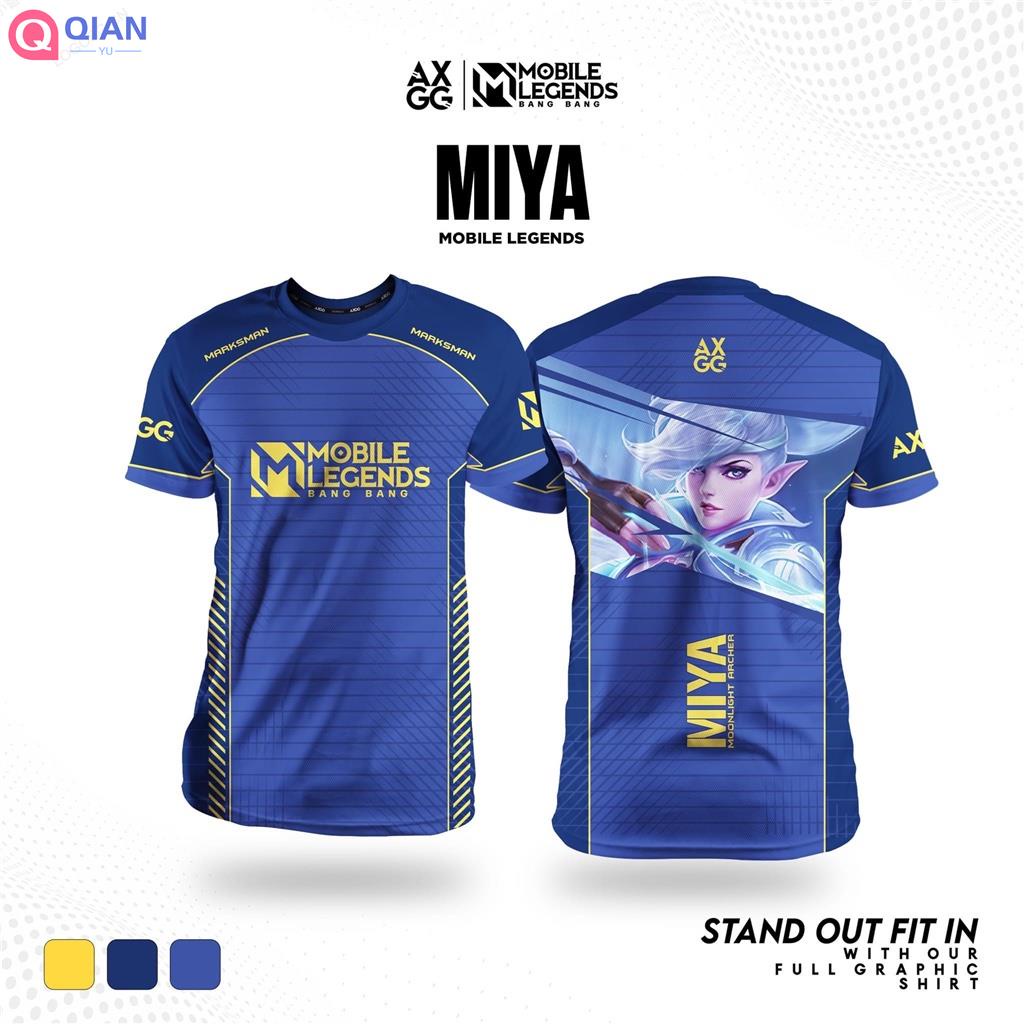 AXGG Anime jersey cartoon MATAHARI PREMIUM JERSEY MOBILE LEGENDS MLBB ...