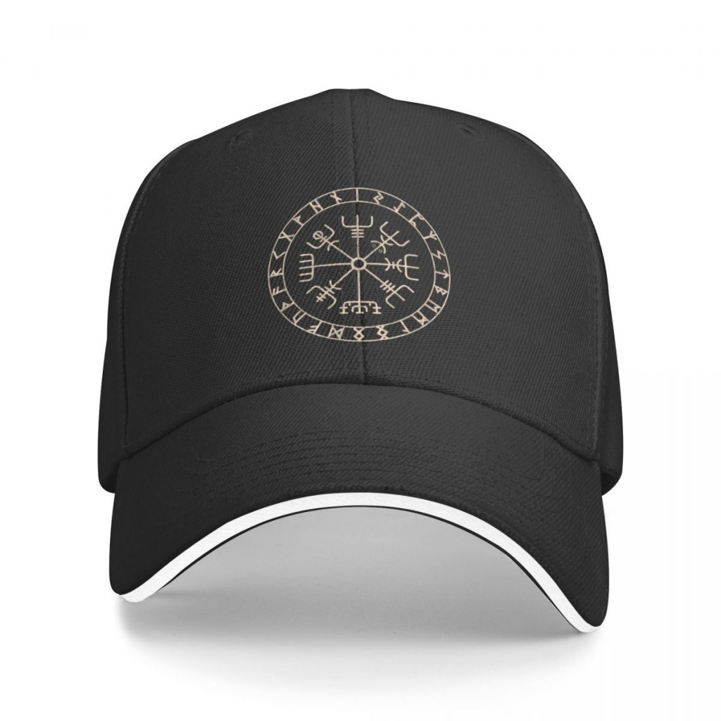 SXTX Runic Viking Compass Vegvisir CelticCap Baseball Cap golf winter ...