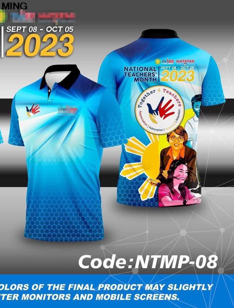 MING MATATAG UNIFORM SUBLIMATION CODE-NTMP-08 DEPED BADGE NATIONAL ...
