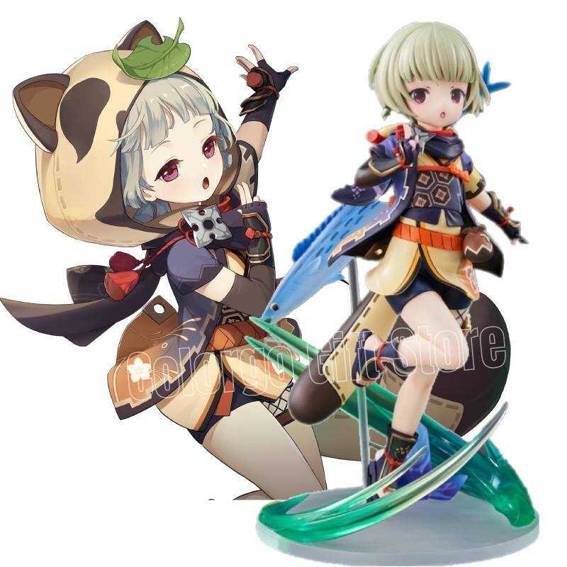 Genshin Impact Sayu Sword Figure Anime Hutao Klee Ganyu Paimon Action ...