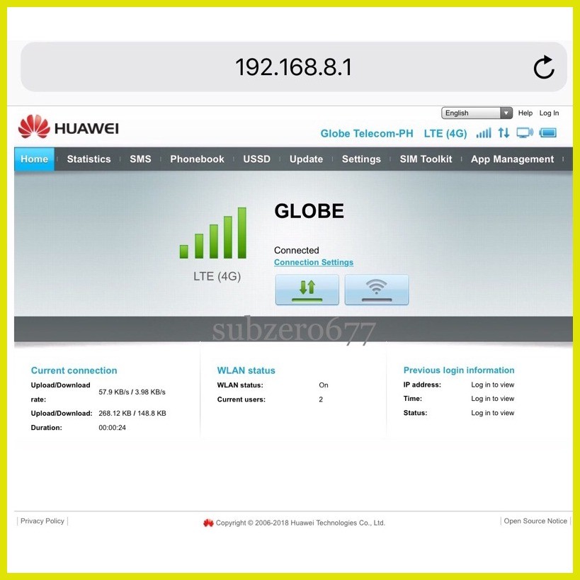 GLOBE POCKET WIFI E5573C 4G LTE OPENLINE/UNLOCKED ( WLAN/ WiFi Extender ...