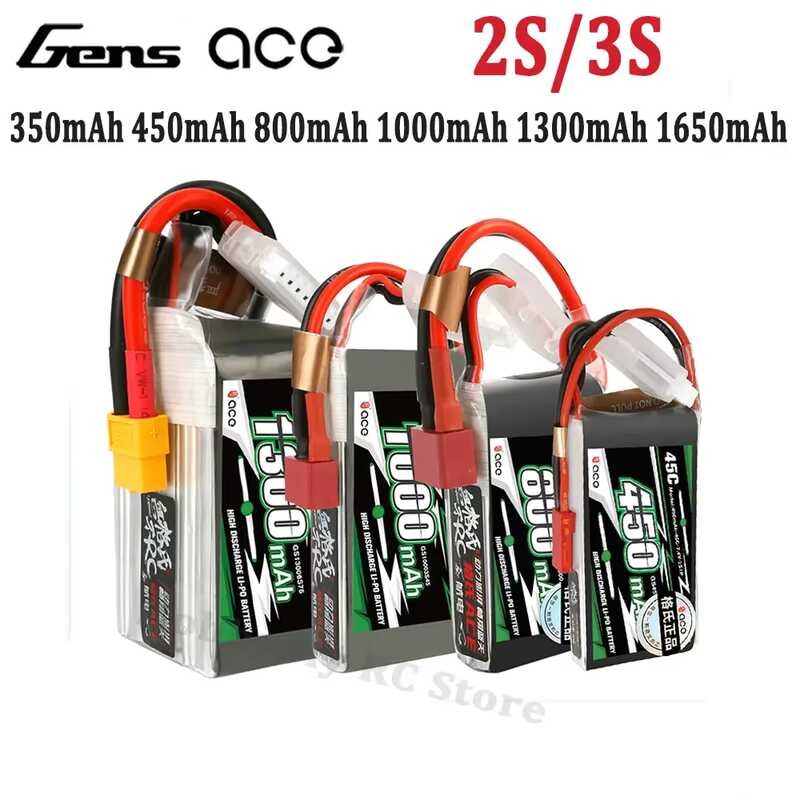 Ca5 Gens 3 ACE 350Mah 450Mah 800Mah 1000Mah 1300Mah 1650Mah 2S 3S 7.4V 11.1V 30C 45C Lipo ...