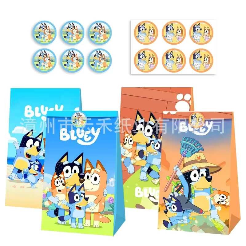 Tt 2024 New Anime Surrounding Bluey Creative Cute Birthday Party Candy ...