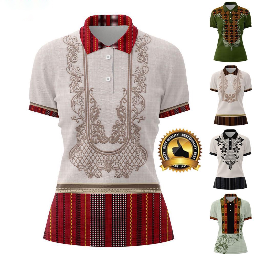 asean inspired ethnic attire barong agalog batik polo for men ...