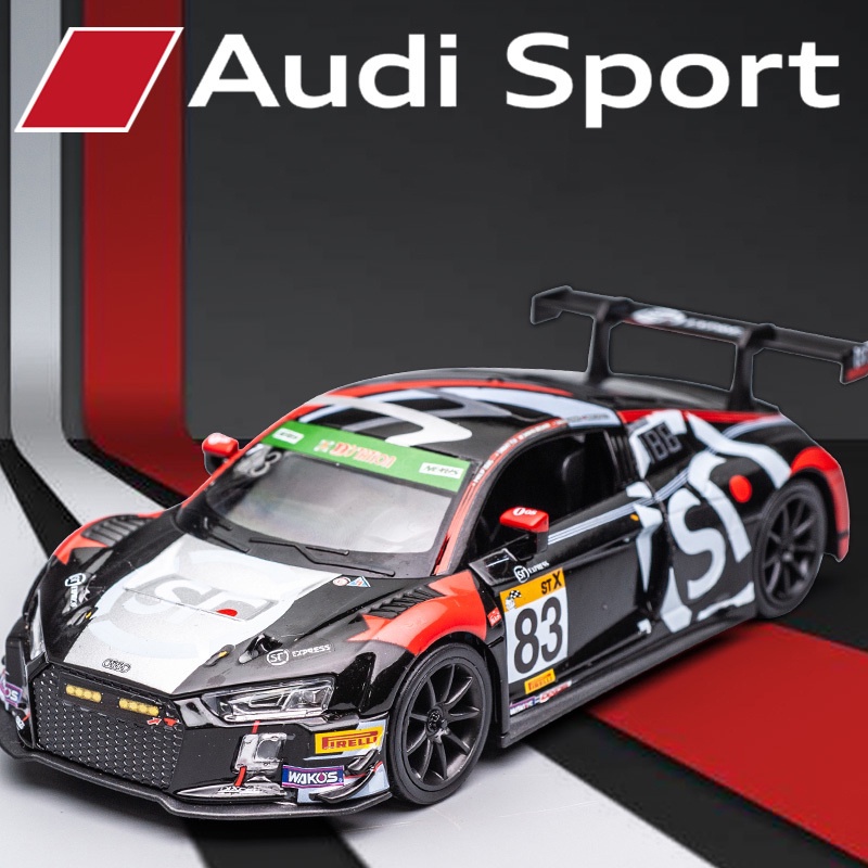 24-hour shipment1:32 AUDI R8 CUP Racing Alloy Car Model Die-casting And ...