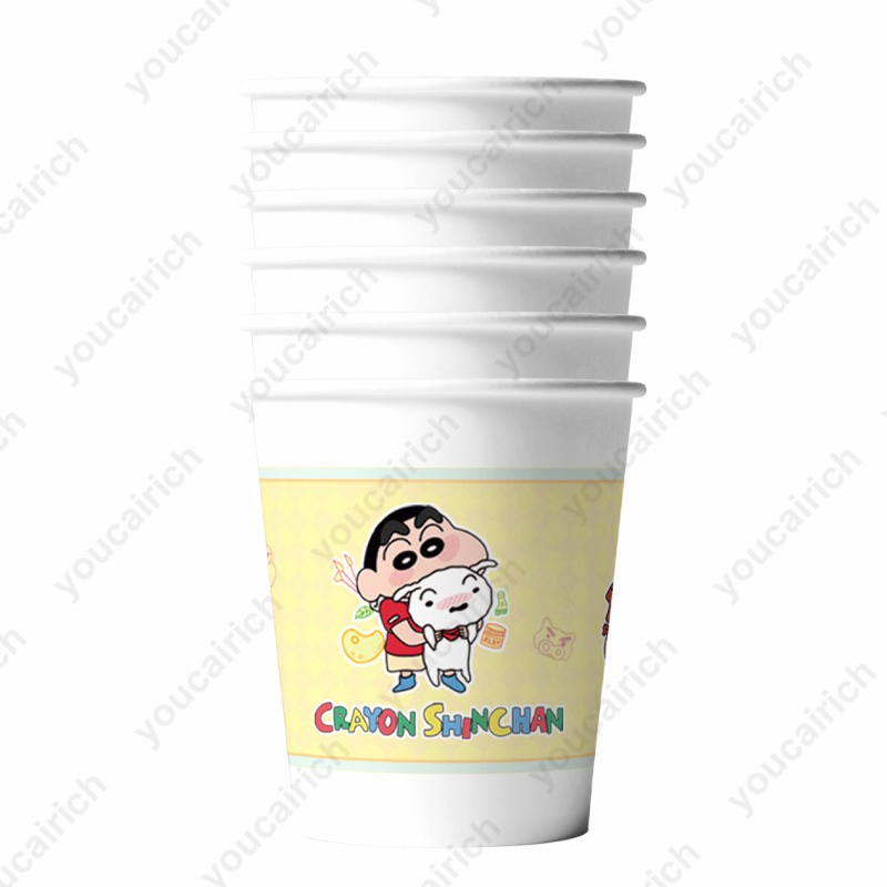 Crayon Shin-chan Party Supplies Paper Plates Cups Birthday Party ...