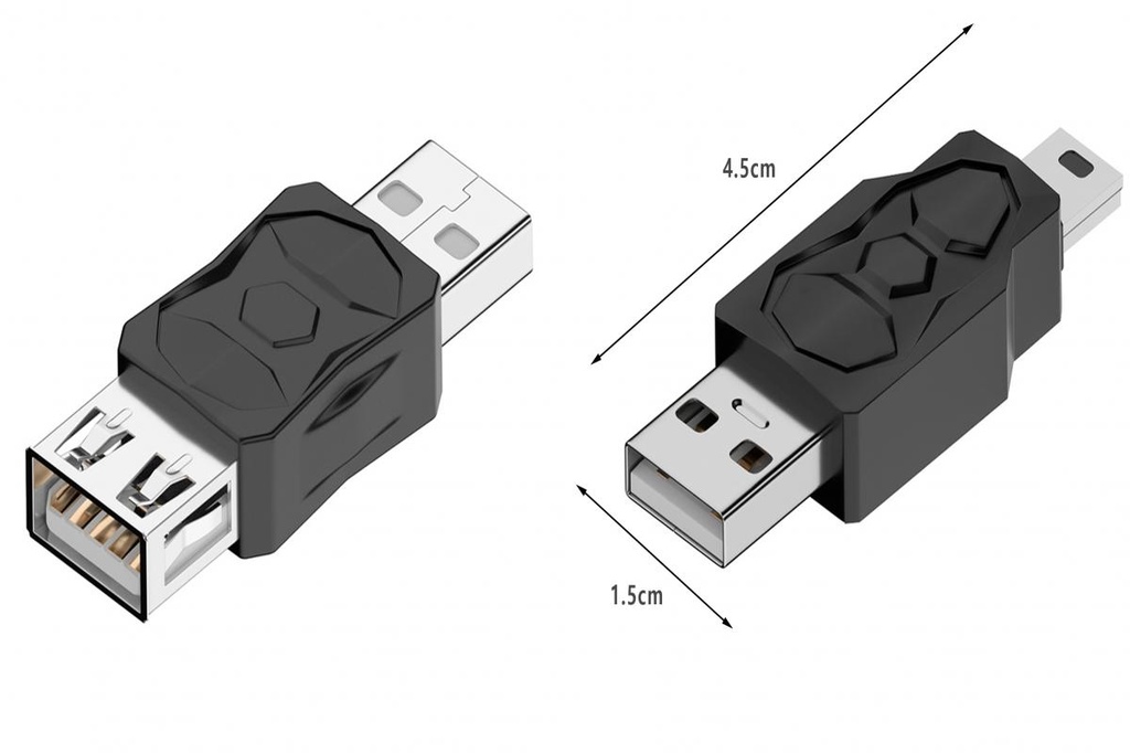 High-speed Transmission Adapter Compact Usb Adapter High-speed Micro to ...