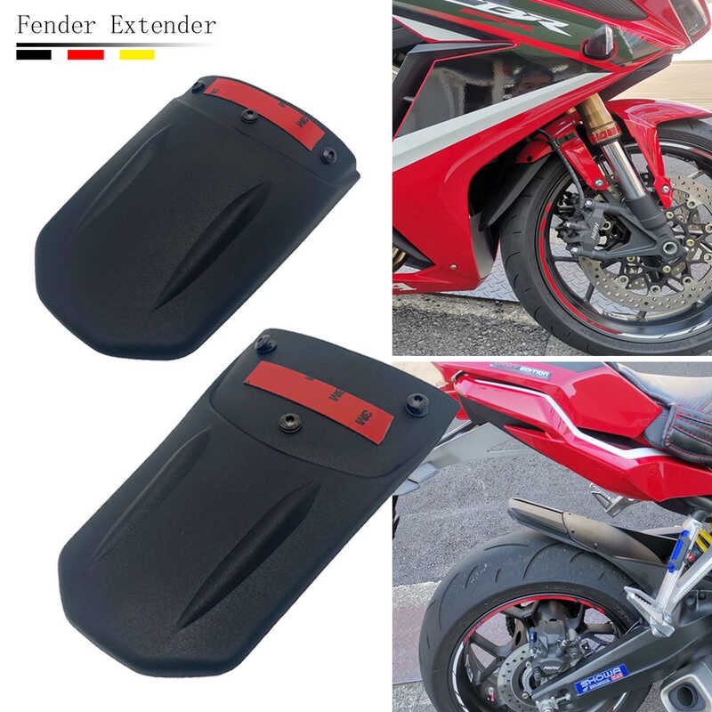 For Motorcycle Honda Cb650r Cbr650r Front Rear Mudguard Fender Extender ...