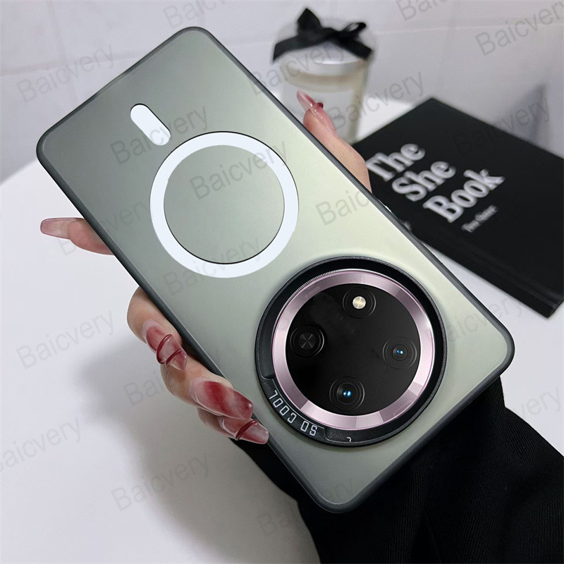 For Honor X9C X9B X9A Colorful Matte Frosted Cover With Magnetic ...