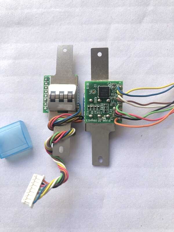 Swipe card machine magnetic head with circuit board card reader ...