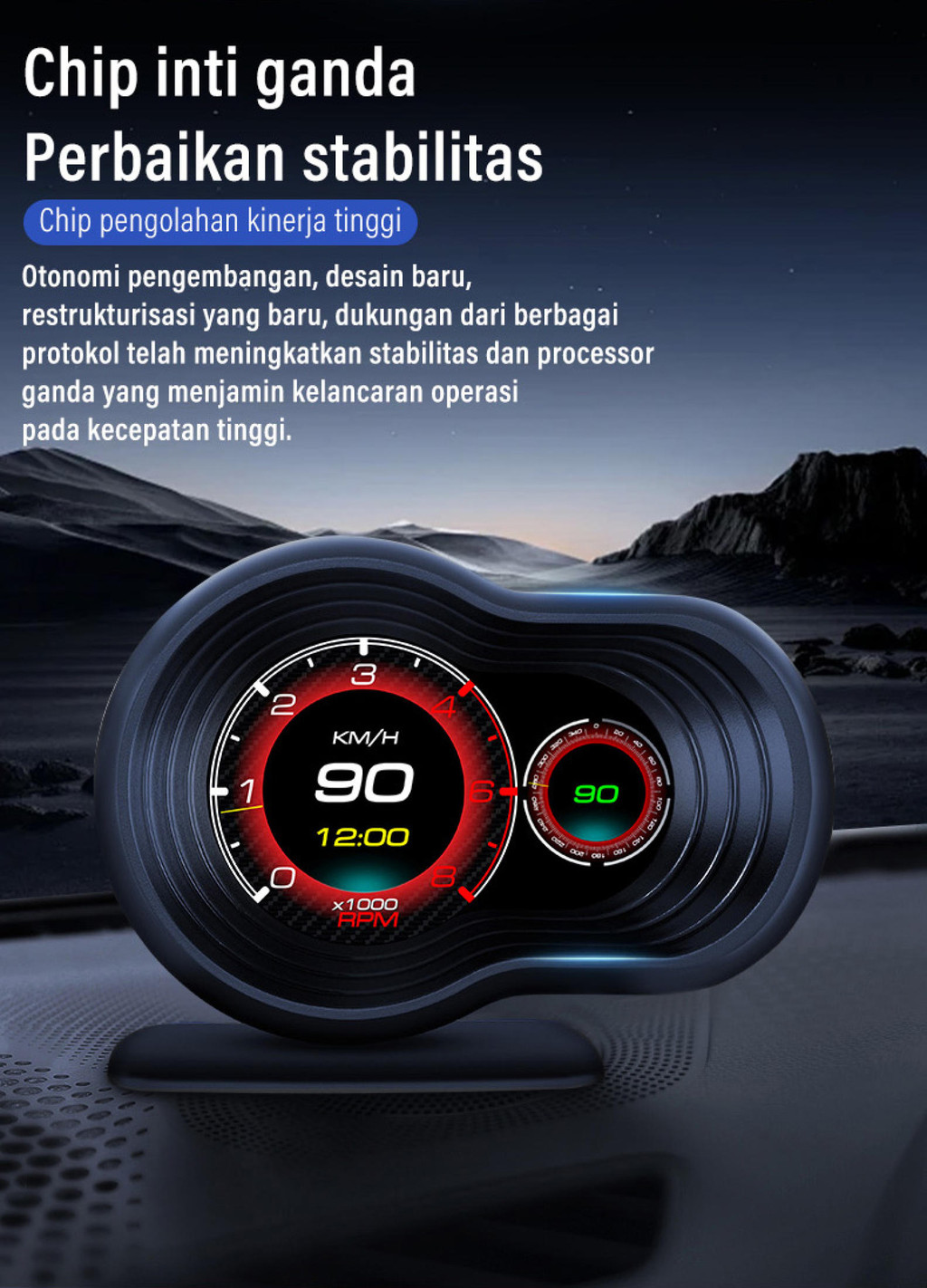 F9 OBD2 On-Board Computer Car Digital Computer Display OBD Scanner Fuel ...