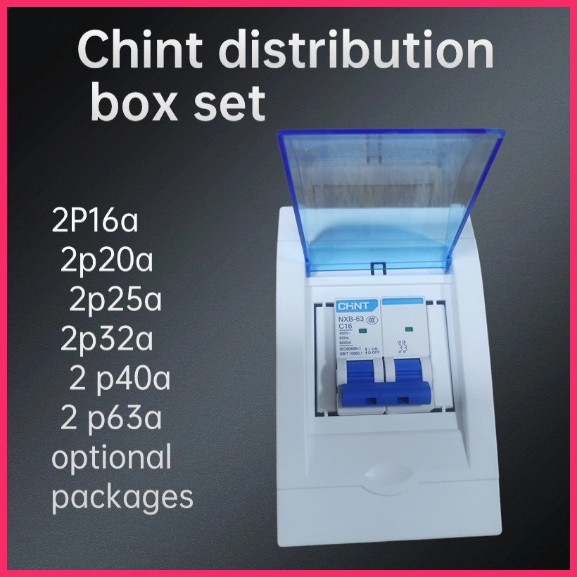 ♨ ♂ Panel box with circuit breaker distribution box AC circuit breaker ...