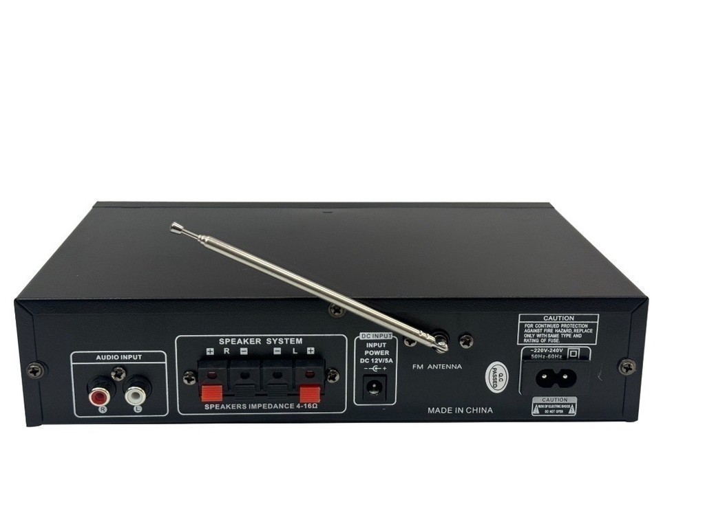 AV-111BT or 333BT 800W Bluetooth 5.0 Amplifier for speaker，2.0 Channel ...