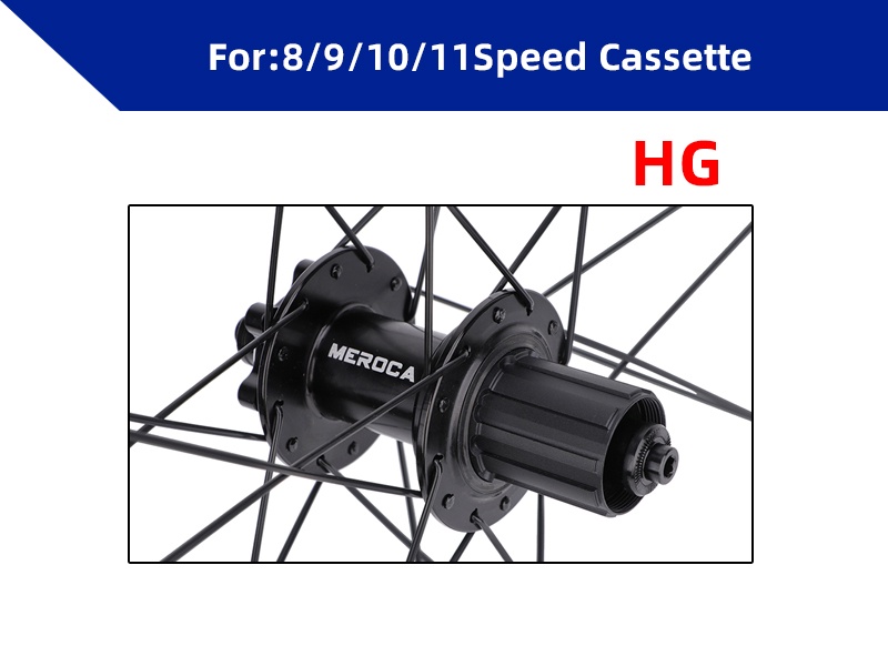 MEROCA ST6 Mountain Bike Wheelsets 26" 27.5er 24 Hole Disc Brake QR 5 ...