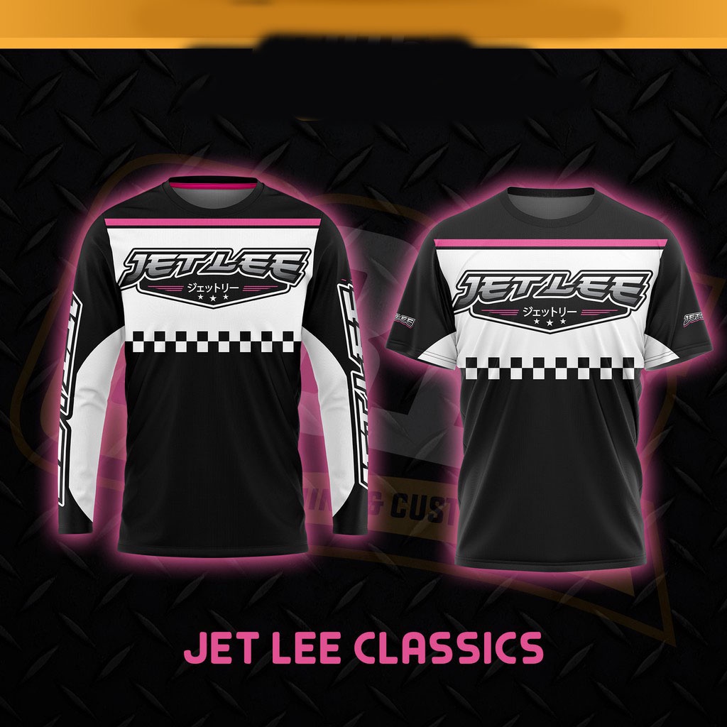 JET LEE- LODICAKES LONG SLEEVE TSHIRT Full Sublimation Traveller Jersey ...