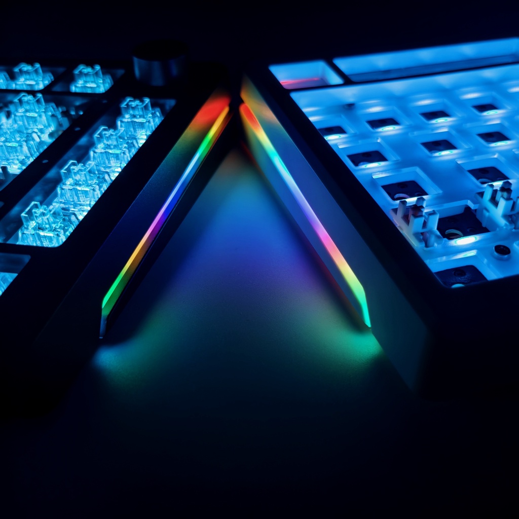 【Adjustable RGB Color】MAIMOOO KX75 Customize 75% Three Modes Keyboard ...
