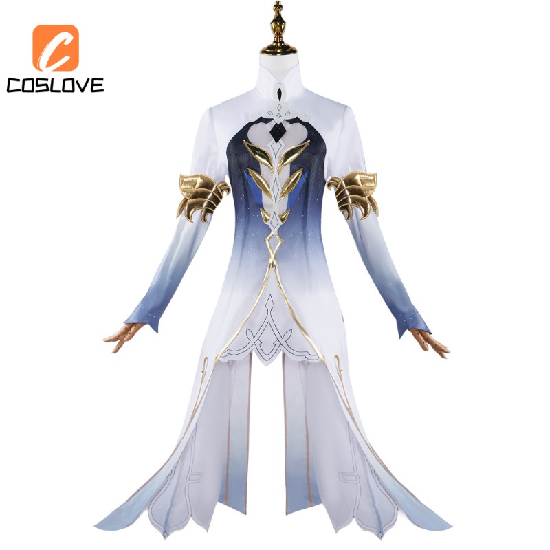 Genshin Impact Furina The Water Goddess Cosplay Full Set Costume Suit ...