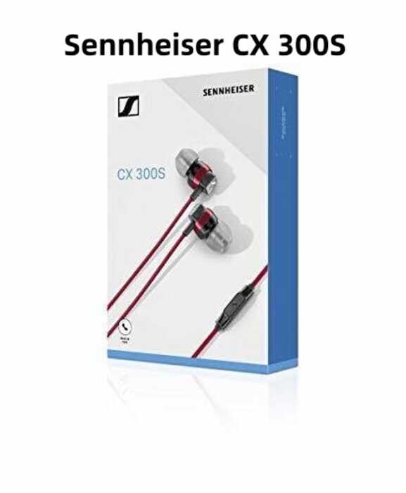 Sennheiser CX 300S In-Ear Noise-Cancelling Game Wired Headphones ...