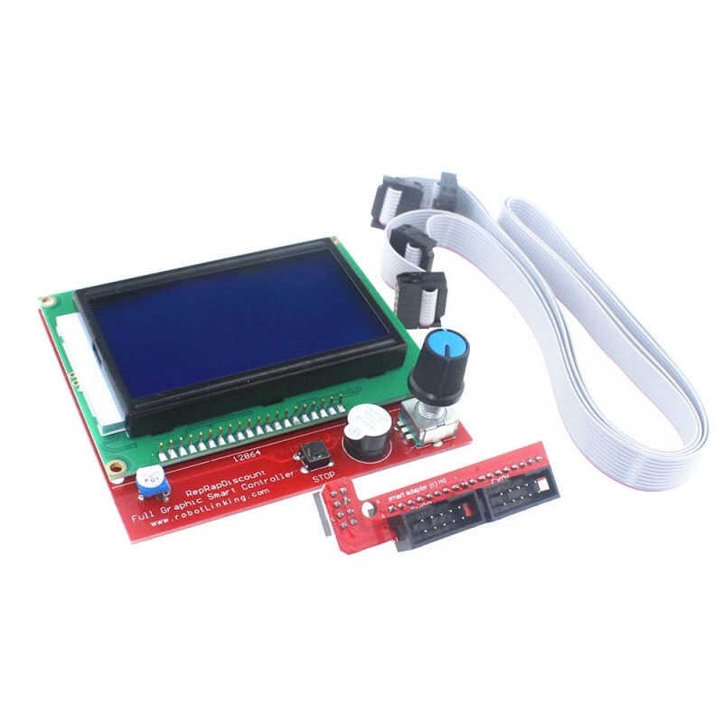 LCD 12864 Controller 3D Printer ramps 1.4 Controller LCD12864 Display ...