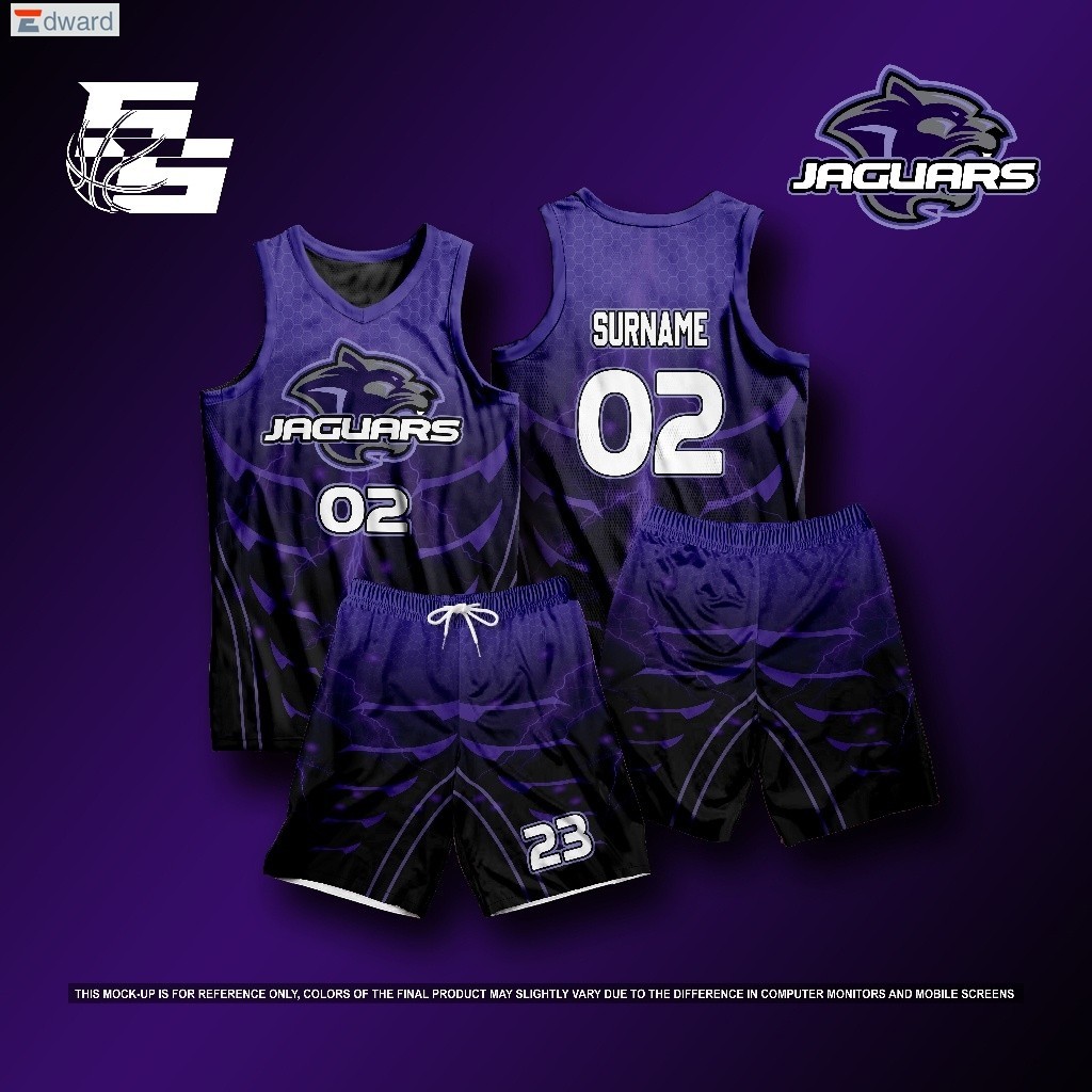 【Edward】JAGUARS | CUSTOMIZED TEAM NAME, NUMBER AND NAME | Full ...