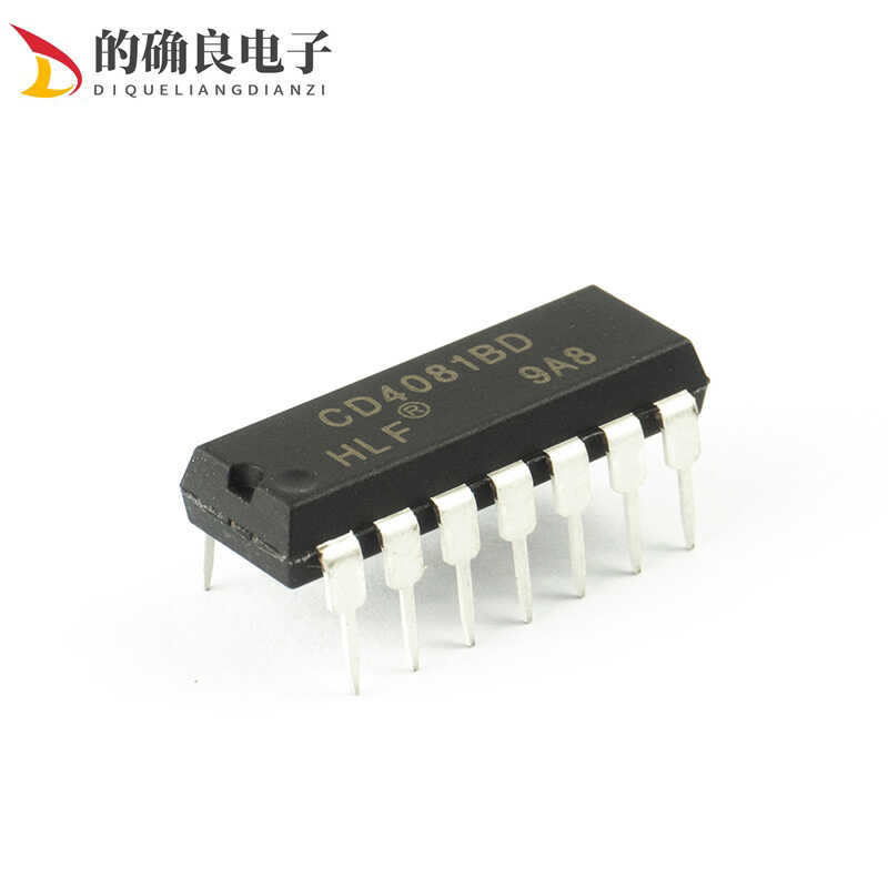 CD4081BE CD4081 chip with DIP-14 quad 2 input terminal and gate IC ...