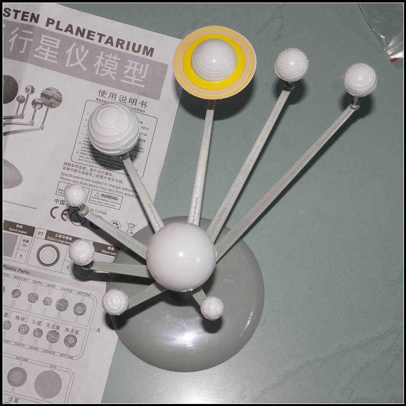 Paint, solar systems, model teaching, DIY, nine major planets ornaments ...