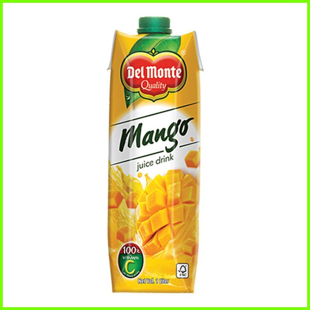 Del Monte Mango Juice Drink 1Liter | Shopee Philippines