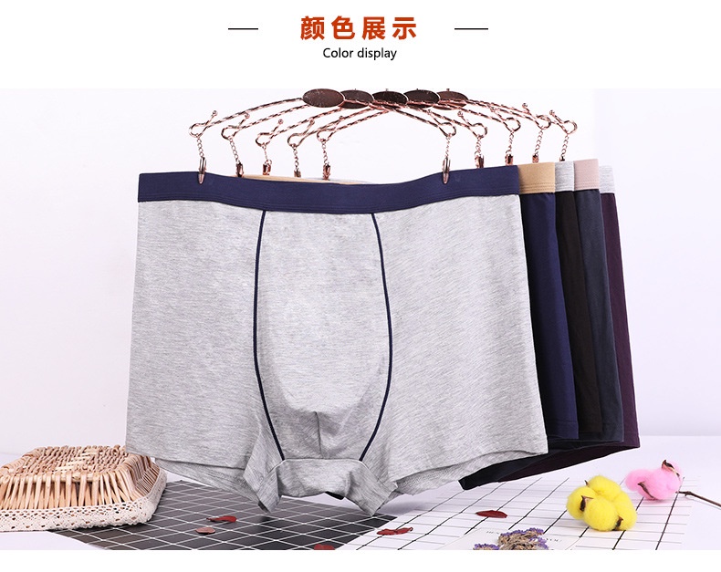 Modal big boyfriend extra large plus plus size men's boxer underwear ...