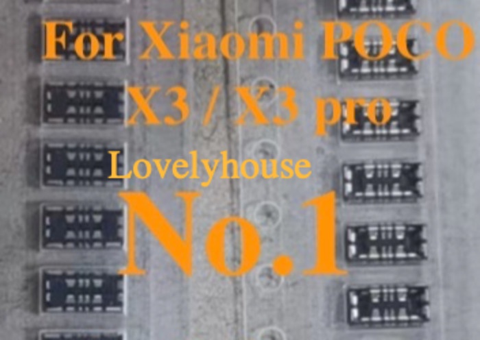 LCD Display Screen FPC Connector For Xiaomi POCO X3 / X3 pro USB ...