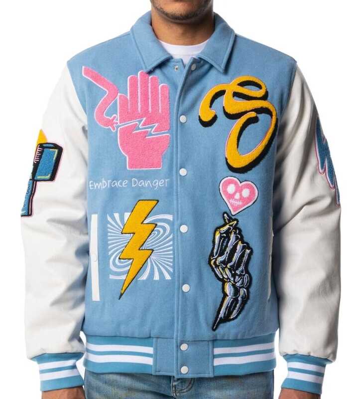 Men Bomber Jacket Custom Letterman Sport Varsity Jacket For Men's ...