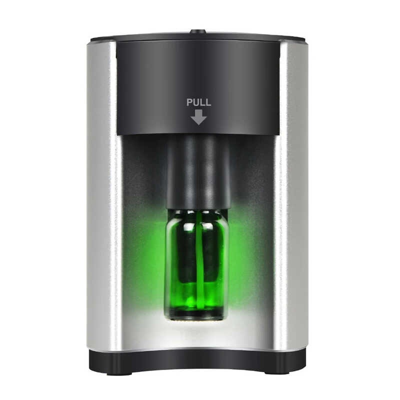 Essential Oil Diffuser Aluminum Shell Portable Waterless Aromatherapy ...
