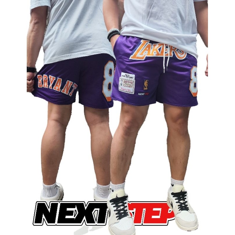 NEXTSTEP FINEST MESH SHORTS los angeles lakers "black mamba" kobe ...