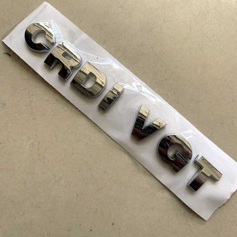 §≌ New Car 3D CRDI VGT Sticker Emblem Badge Decals For Hyundai KIA ...
