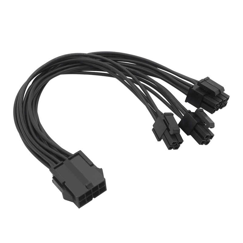 CPU Power Splitter Cable, 8Pin To Dual CPU 8 Pin(4+4) CPU To ...
