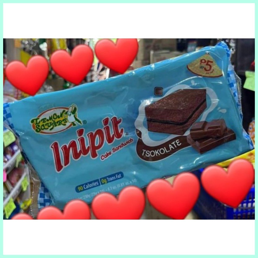 ஐ Lemon Square Inipit 230g (10 Pieces) | Shopee Philippines