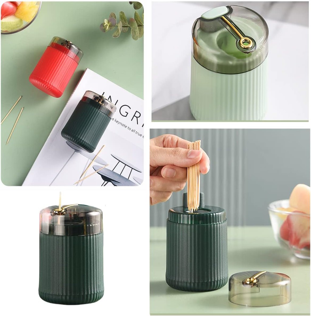 Premium Automatic Toothpick Dispenser, Light Luxury Style Toothpick ...