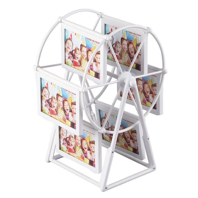 COLOGO Creative Photo Frame Ferris wheel shape Combination 12 Photos 3R ...