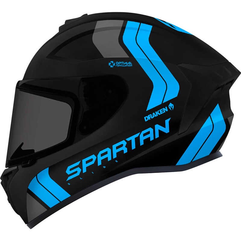 Axxis Spartan Draken B Slide Helmet Full Face Motorcycle Helmet Matt ...