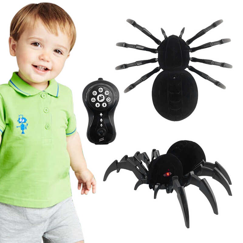 Robot Spider Light Effects In The Eyes Realistic Remote Controlled ...