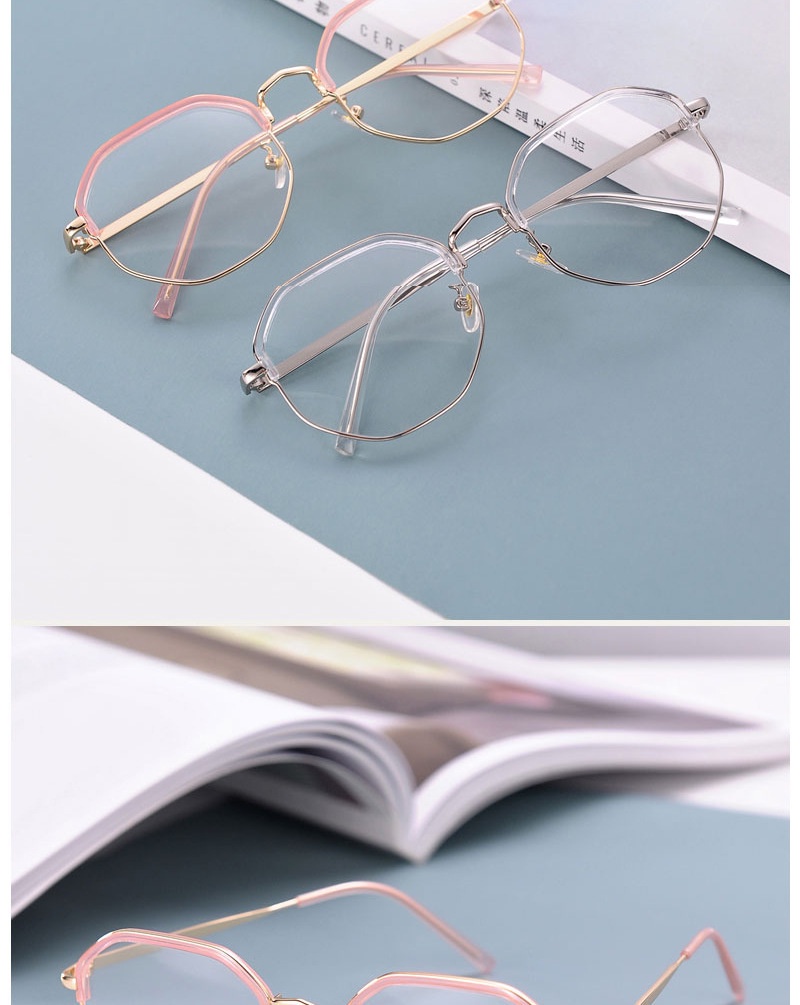 Round Spek Spec Korean Fashion Glasses transparent spectacles Frame ...
