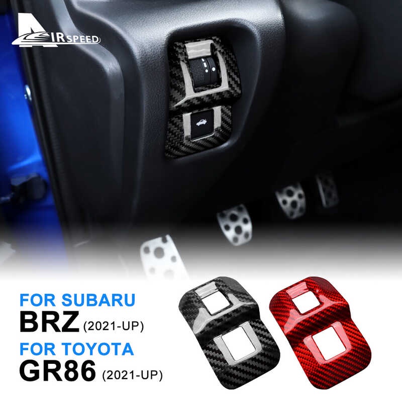 Para Sa Subaru BRZ Toyota Gr86 2021-2023 Airspeed Real Carbon Fiber Car ...